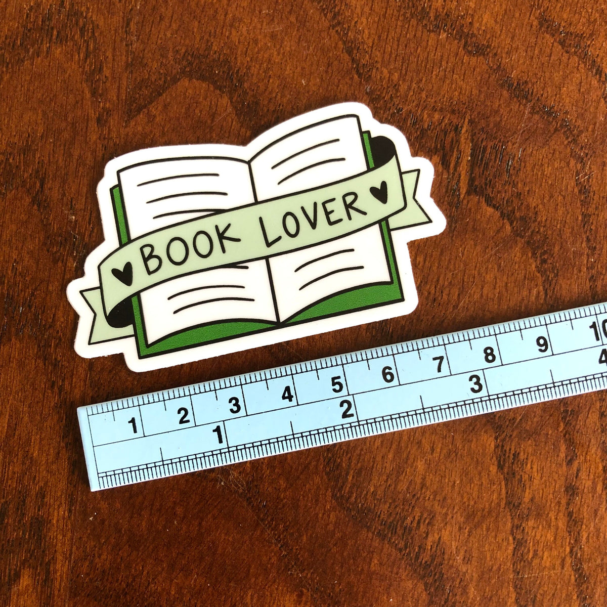 Book Lover Vinyl Sticker – peanutbuttertaco